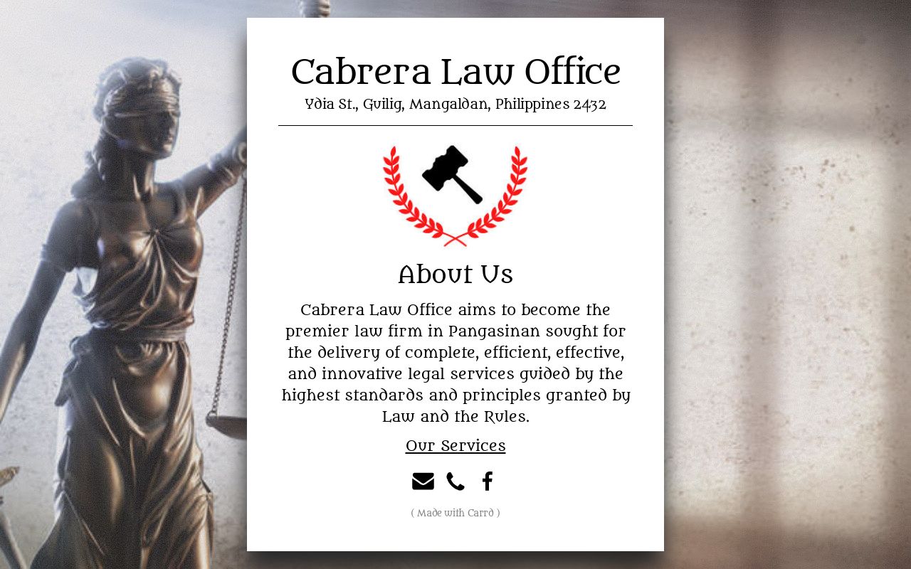 Cabrera Law Office Cabrera Law Office